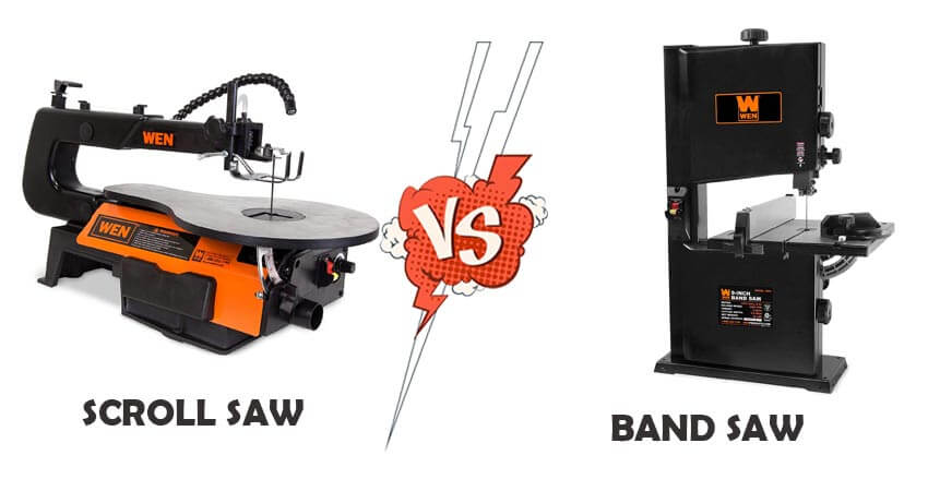 Scroll Saw vs Band Saw -Which Saw Suits You?